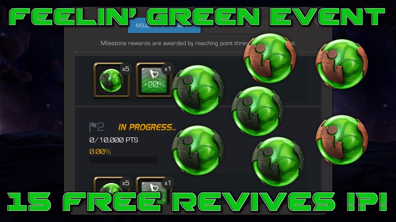 [MCOC] 15 Free Revives in the Feelin' Green Event! Easiest Way to get ...