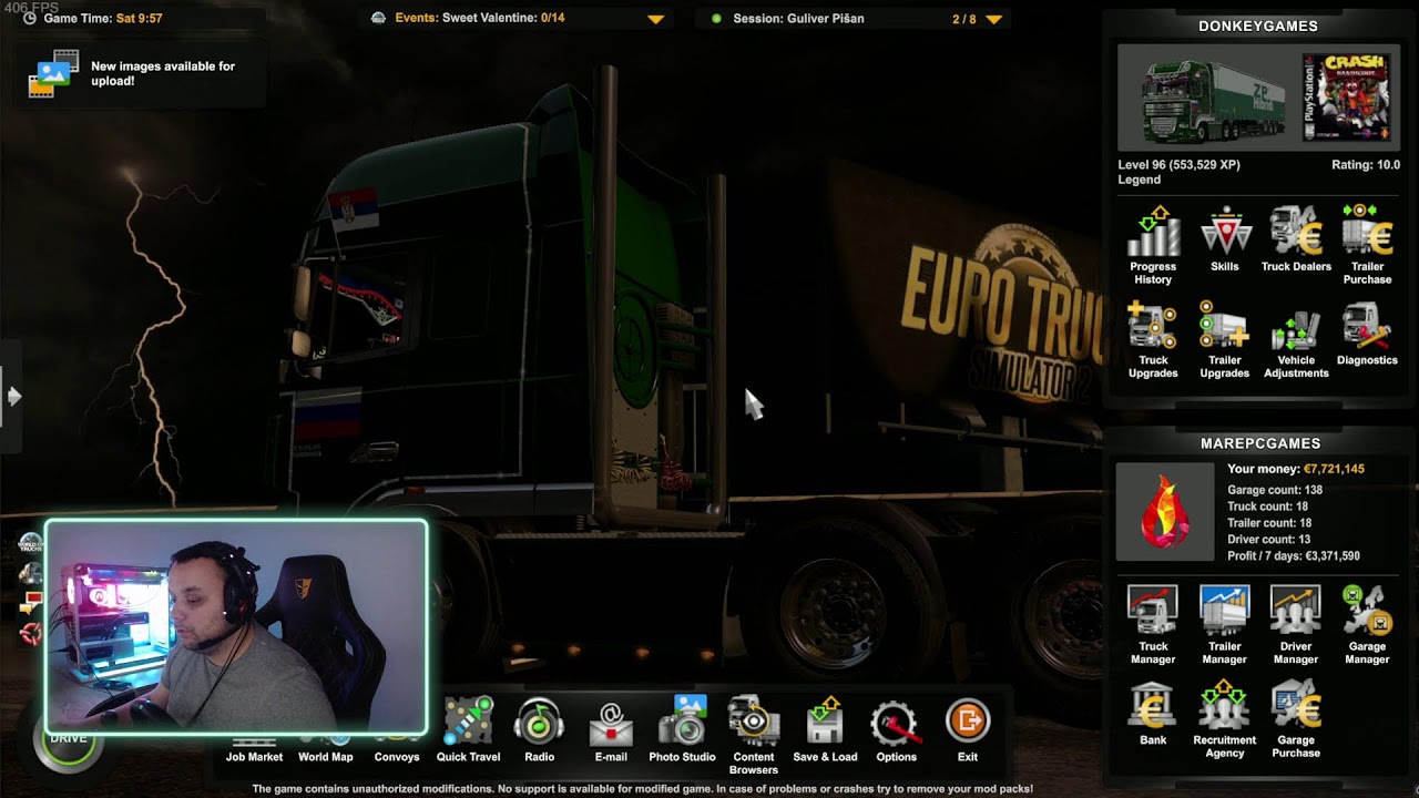 ETS 2 ZP HIBRIDI KONVOJ - EPIZODA #8 - YouTube