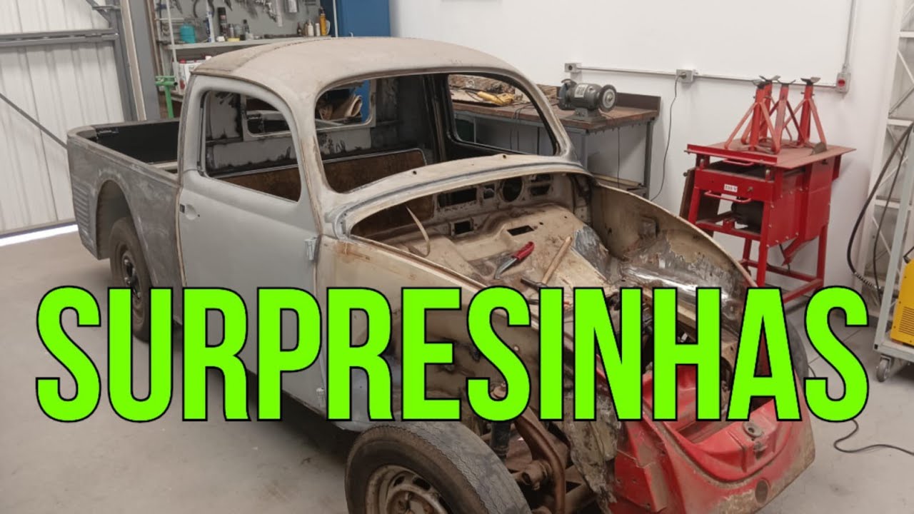 Fusca Pickup feito em casa (parte 35) - YouTube