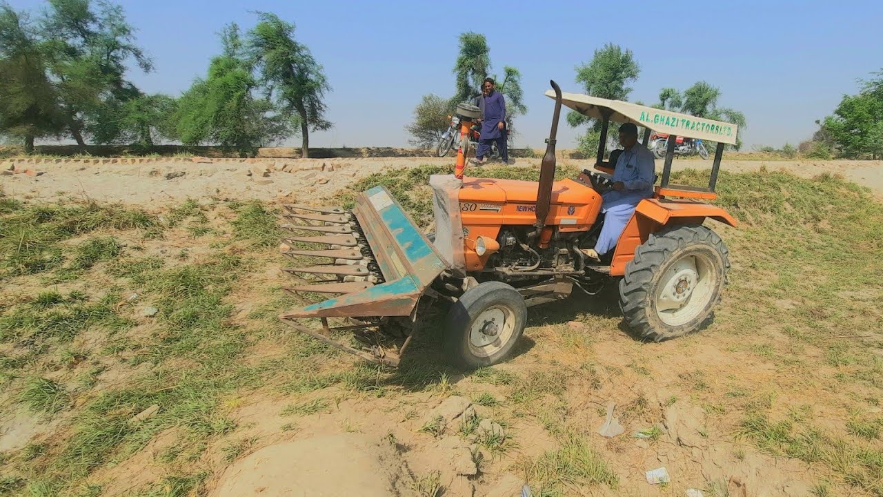 Tractor Front Mounted Reaper Biner by Green engine Daska | Village ...