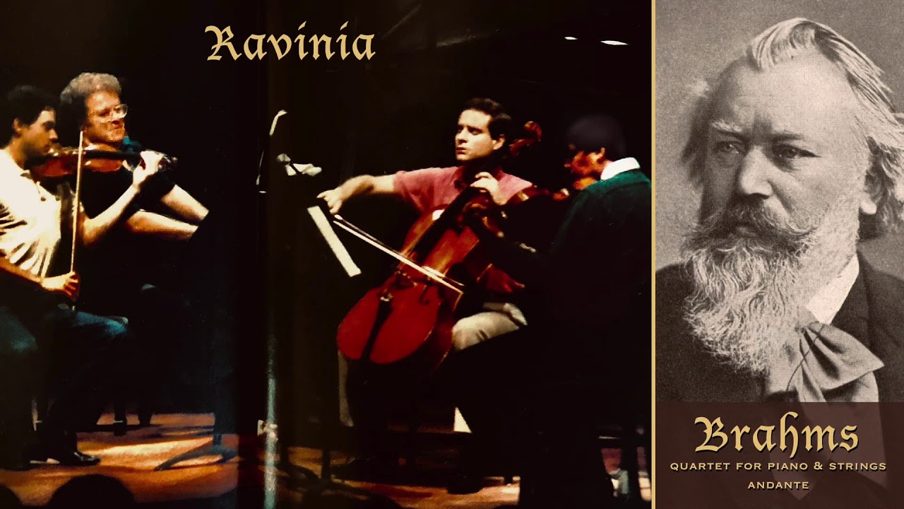 Brahms Quartet for Piano and Strings in C Minor, Op. 60 (1875): Andante ...