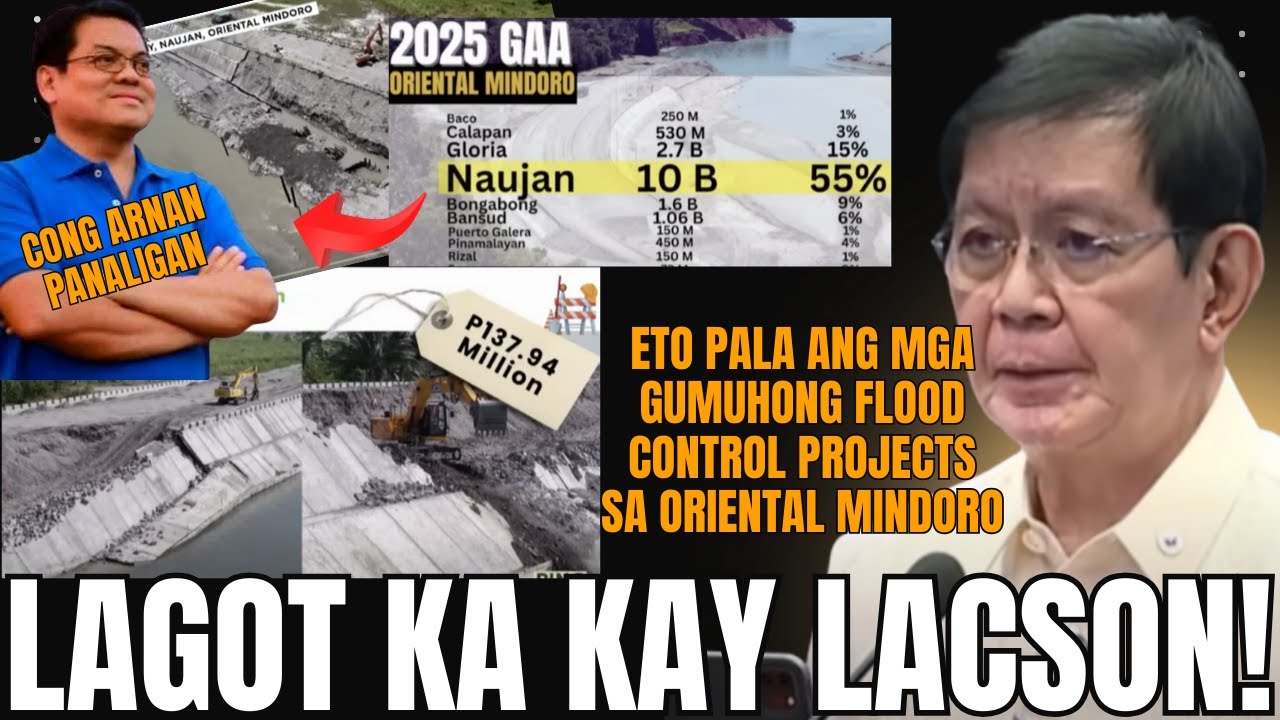MGA GUMUHONG FLOOD CONTROL PROJECTS DAHIL SUBSTANDARD SA ORIENTAL ...