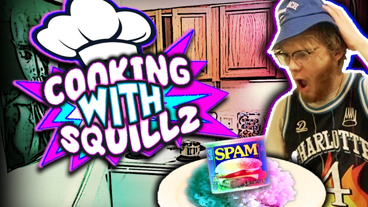 COOKING WITH SQUILLZ: SICK SPAM AND RICE?! - YouTube