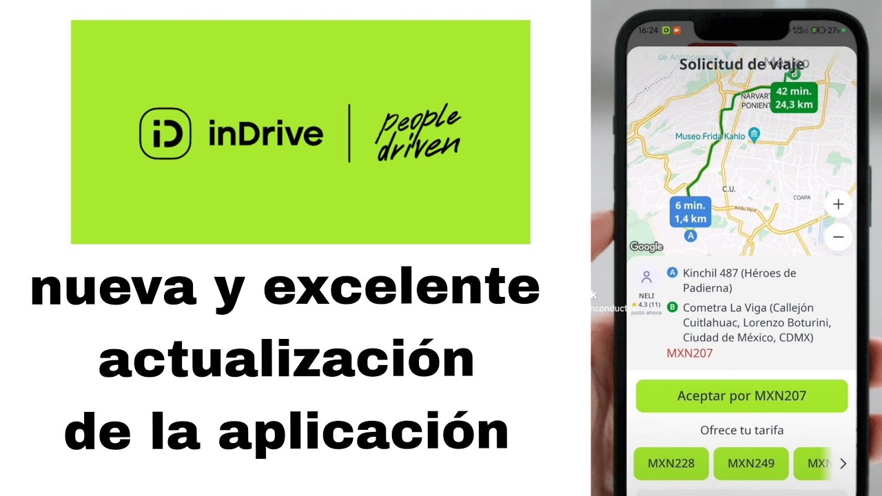 indrive actualiza la aplicación #indrive - YouTube