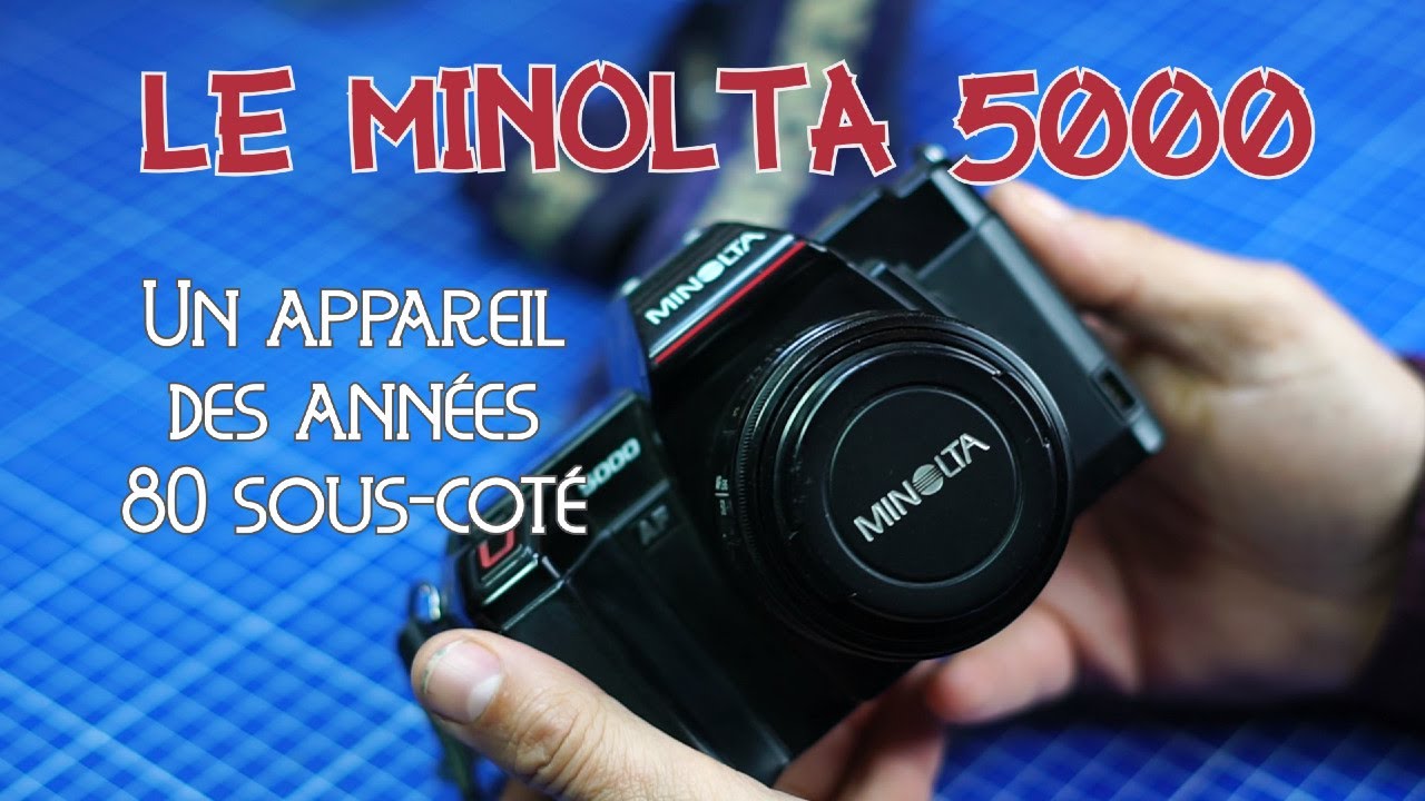 Le Minolta 5000, idéal pour débuter l'argentique - YouTube