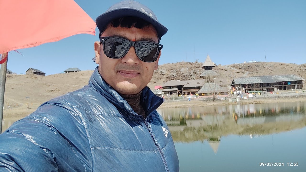 #Parashar lake # Himachal pradesh# district mandi # winter time ...