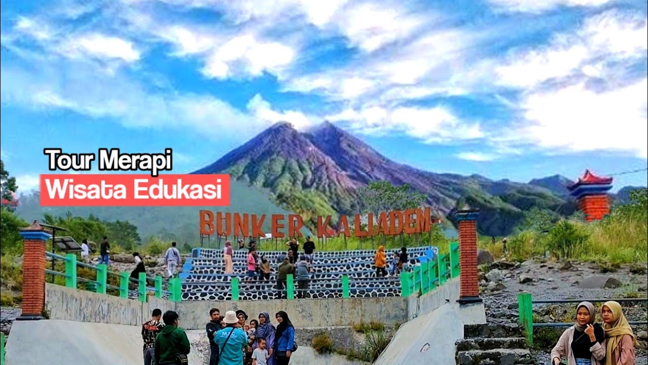 Bunker Kaliadem View Gunung Merapi || Vlog Wisata Bunker Kaliadem ...