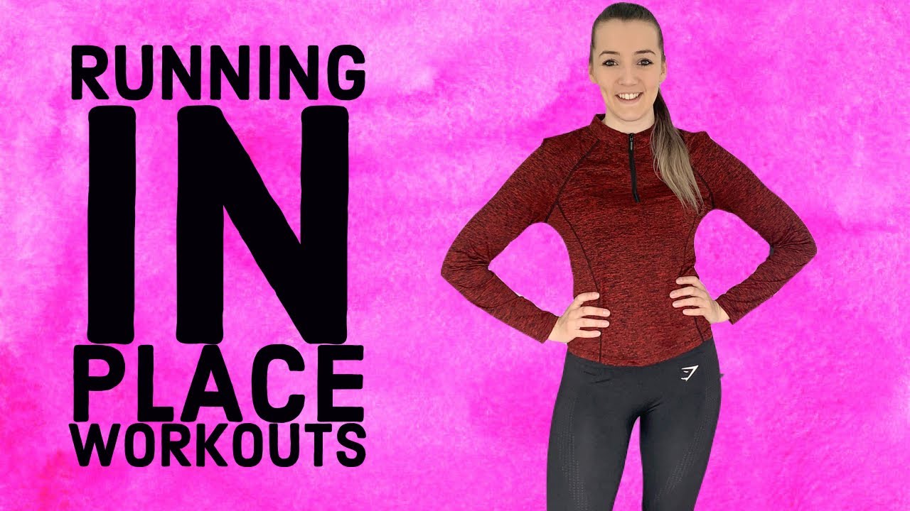 Running In Place Workout // Jogging In Place Workout at home // INDOOR ...