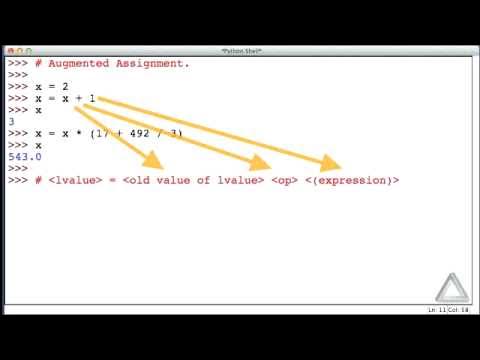 Unit 3 Video 9: Augmented Assignment - YouTube