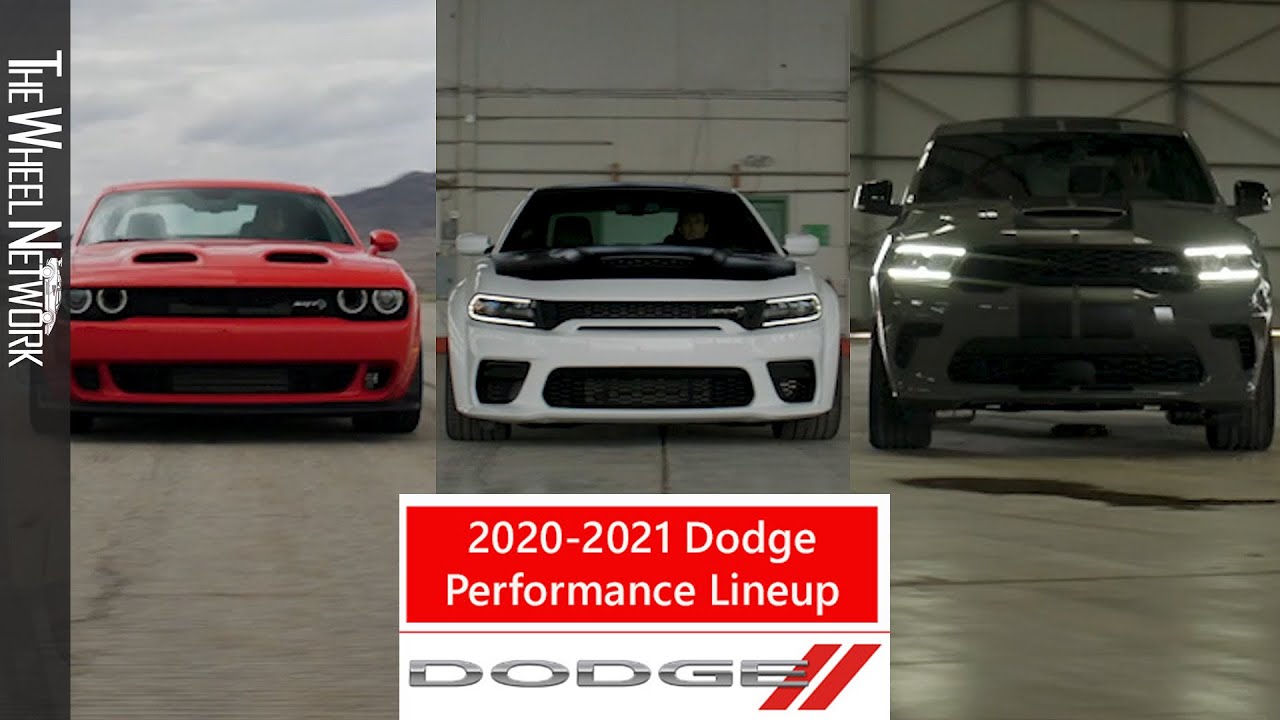 2020-2021 Dodge Performace Lineup - YouTube