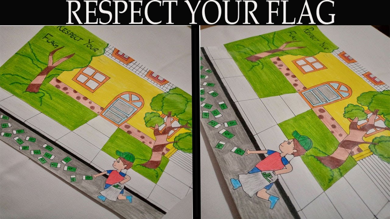 Respect your flag| Tiny artist| #16 - YouTube