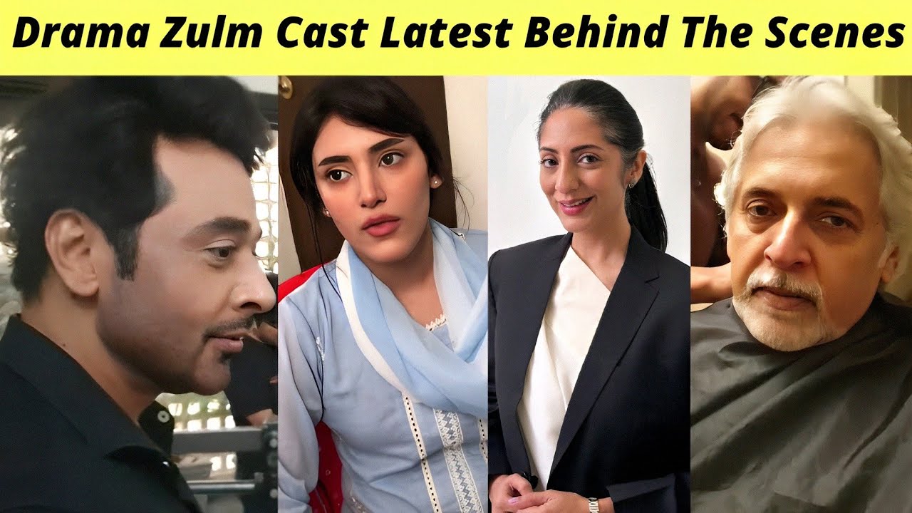 Zulm BTS | Faysal Qureshi Sahar Hashmi | Zulm Episode 25 Hum TV | Zaib ...