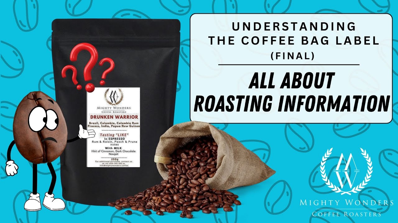 Understanding the Coffee Bag Label (Final)- All about Roasting ...