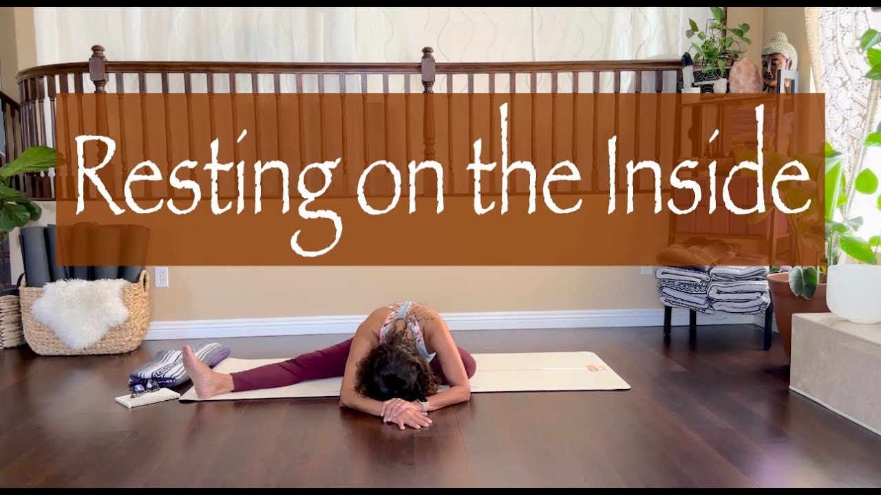45min. | YIN YOGA | Resting on the Inside | - YouTube