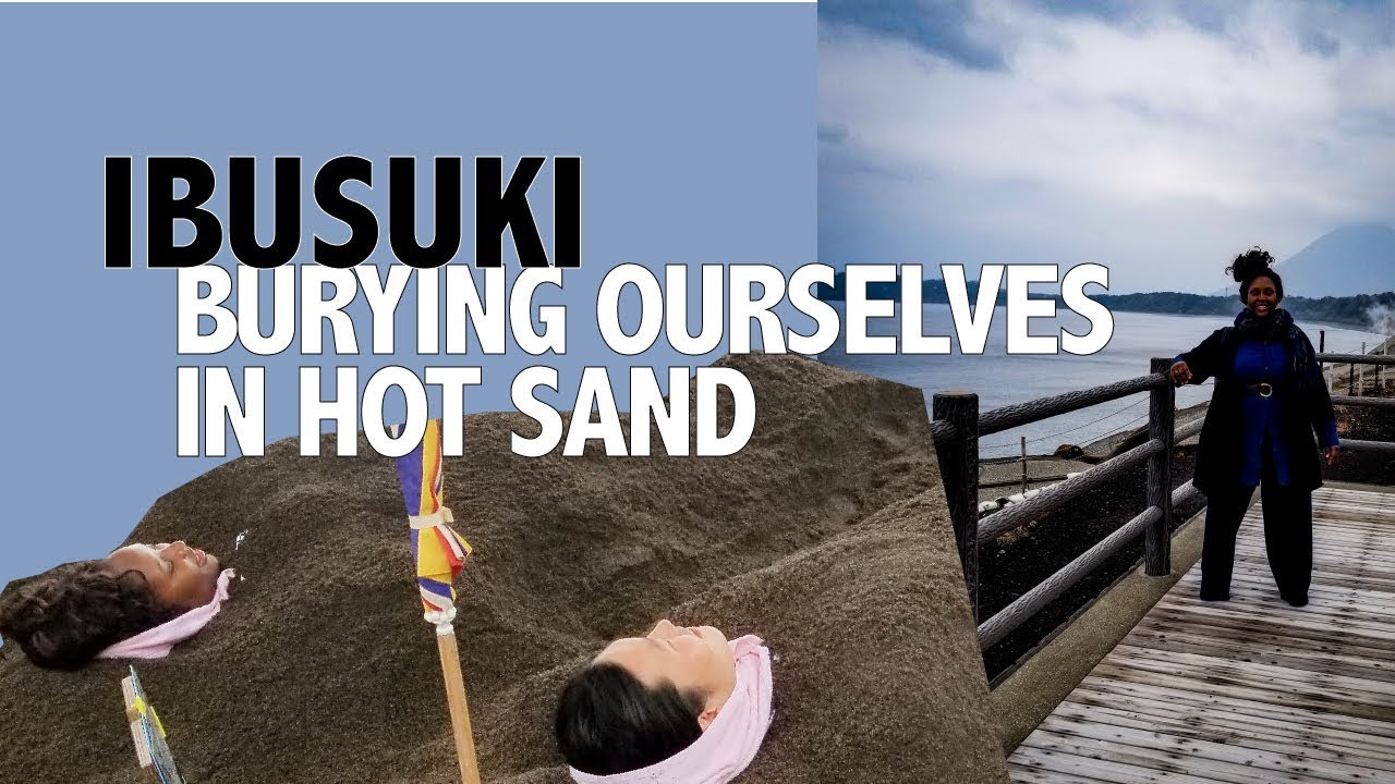 Getting Buried in Hot Sand // Japan // Travel Vlog - YouTube