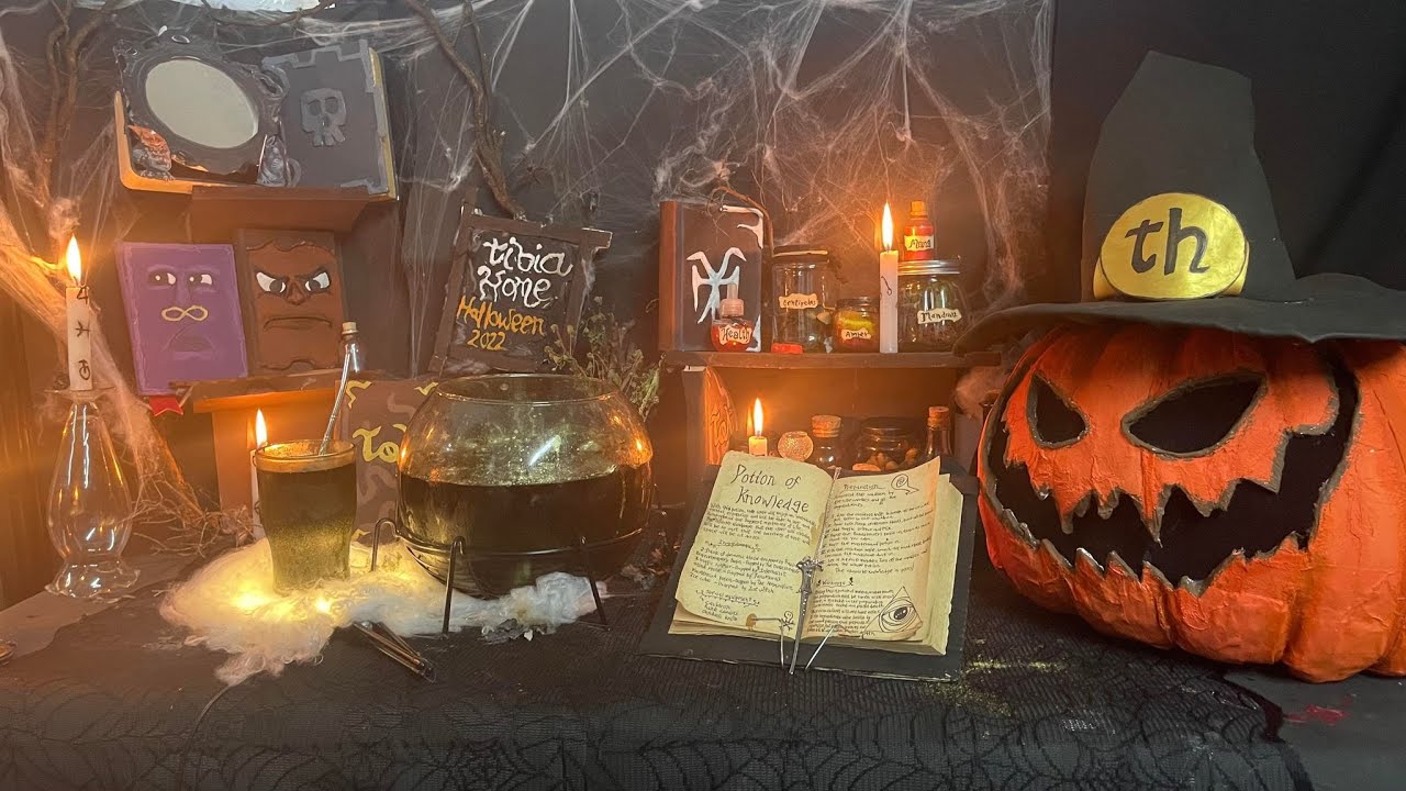 Tibia Home - Halloween 2022 ( Lizzy Queen / Lobera) - YouTube