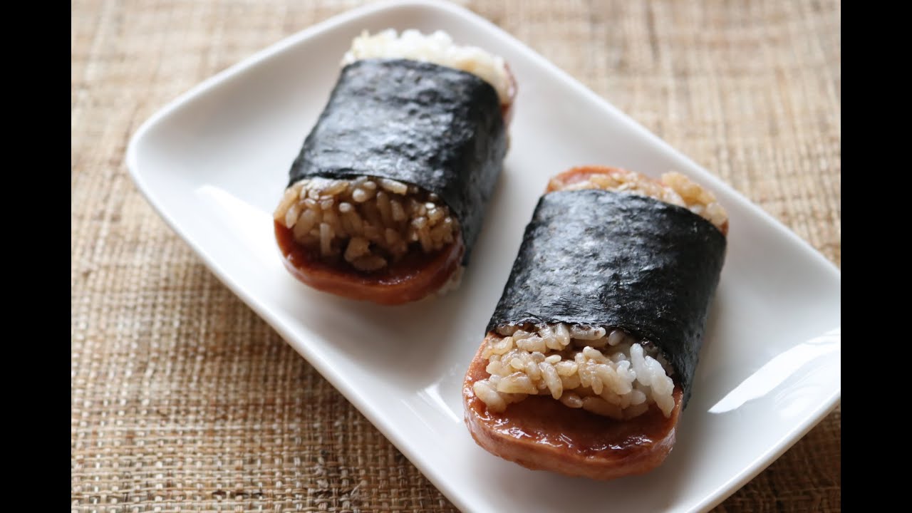 Spam Musubi II Sushi II Easy Sushi Recipe - YouTube