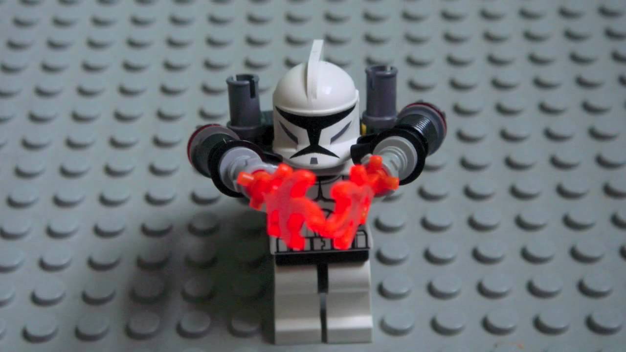 Lego Custom Flame Thrower - YouTube