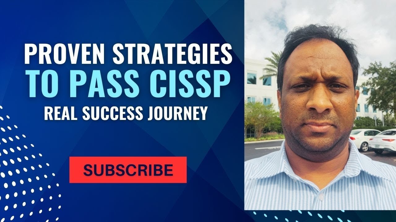 Proven Stretagies To Pass CISSP Real CISSP Journey - YouTube