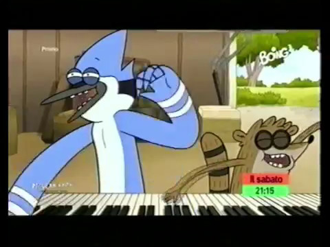 Andiamo a Comandare-Spot Regular Show su Boing 22/Set/16.