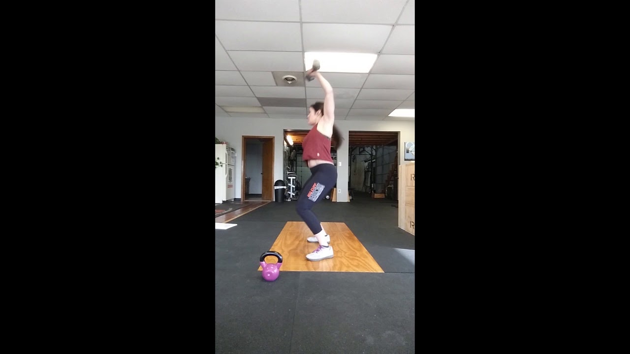 DB/KB Hang Snatch - YouTube