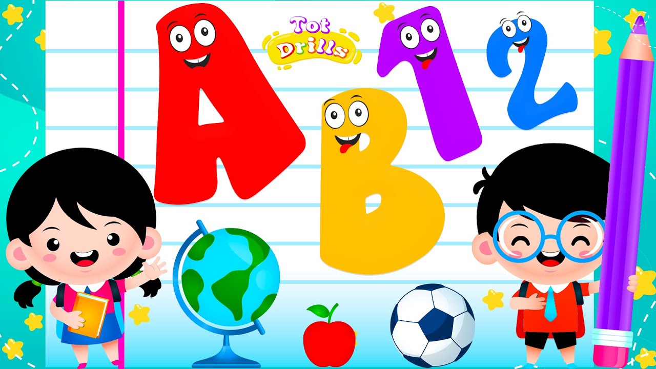ABC and 123 learning for 2 year olds | The Best of Toddler Fun Learning Videos For Toddlers ...
