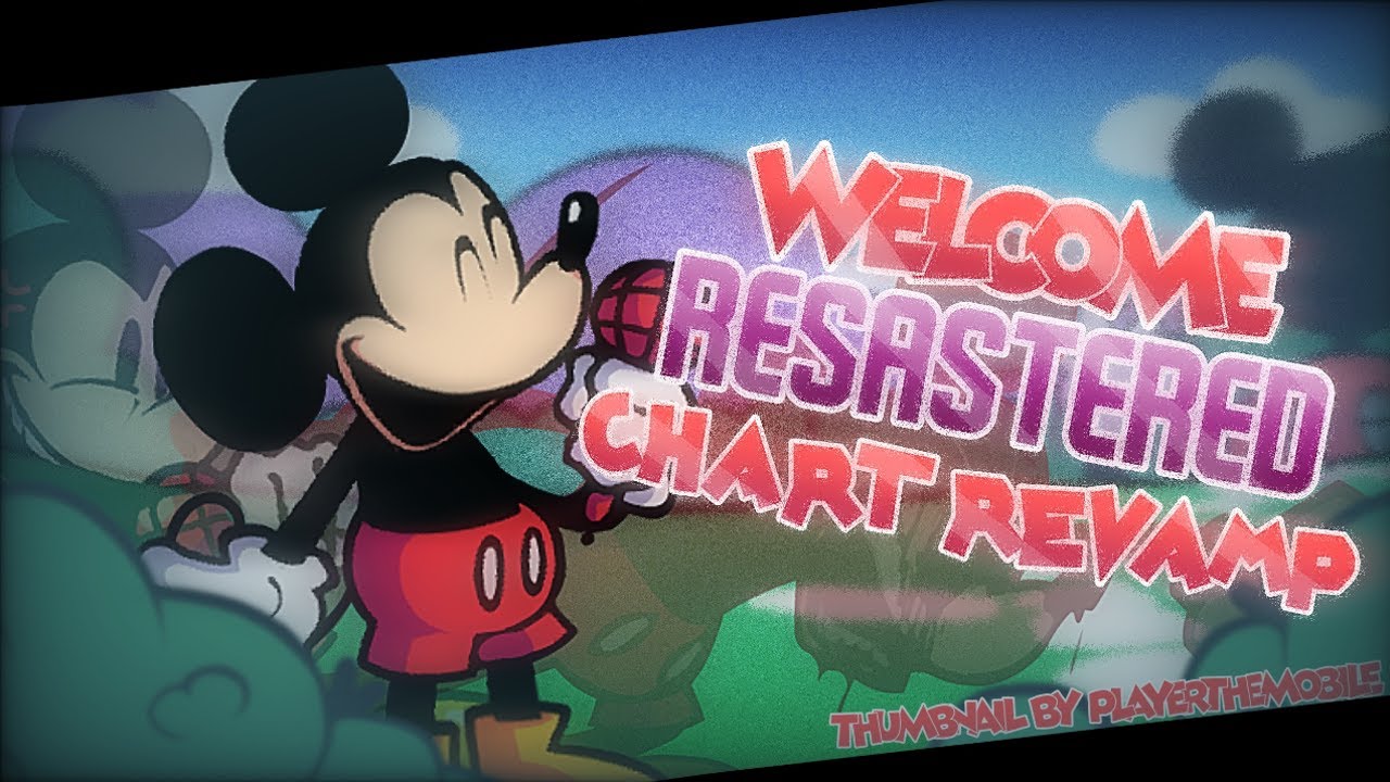 FNF : Vs Mouse Welcome Resastered Revamp Chart - YouTube