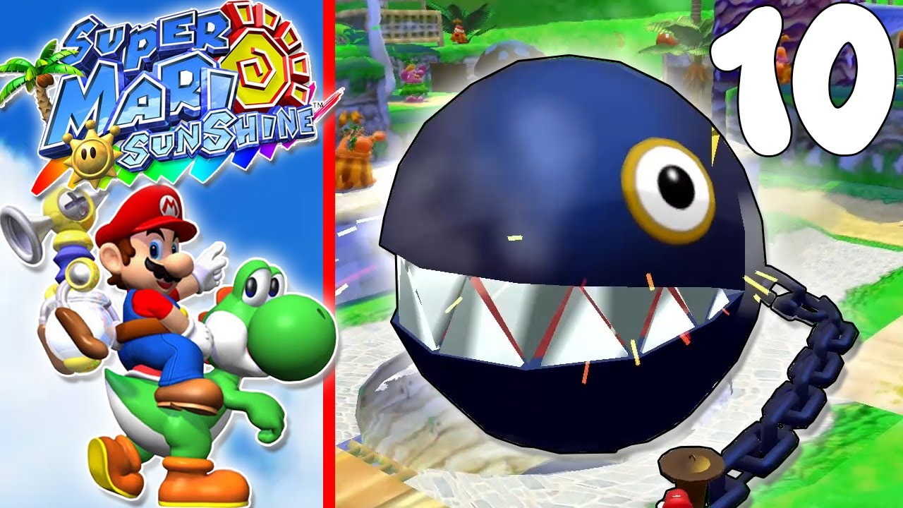 CHOMP CADENAS ESTÁ ENFADADO! A LIMPIAR LA ISLA! SUPER MARIO SUNSHINE ...