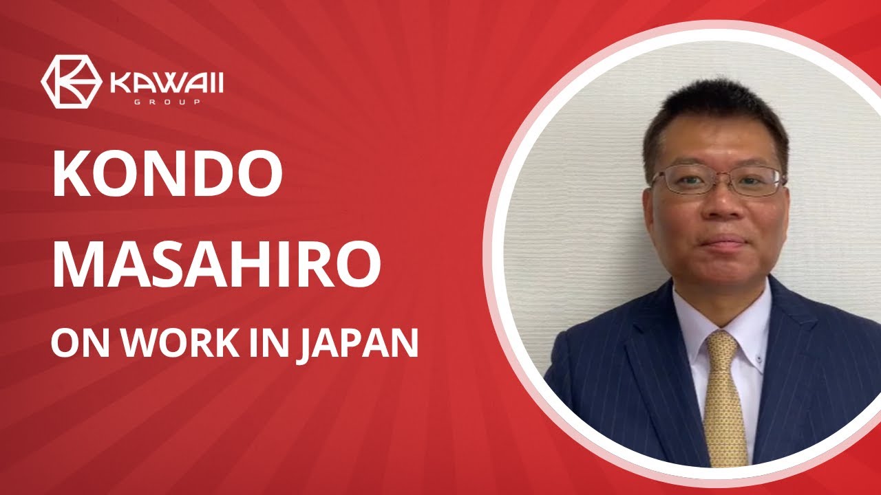 TREDMIG || KONDO MASAHIRO ON WORK IN JAPAN || KAWAII GROUP JAPAN - YouTube