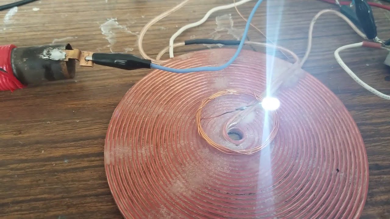 Running the Richard Vialle device with a pancake coil - YouTube