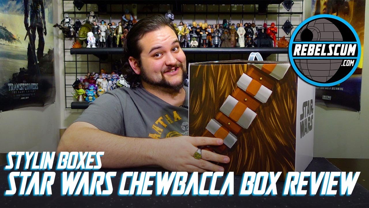 Stylin Boxes - Star Wars Chewbacca Box Review - YouTube