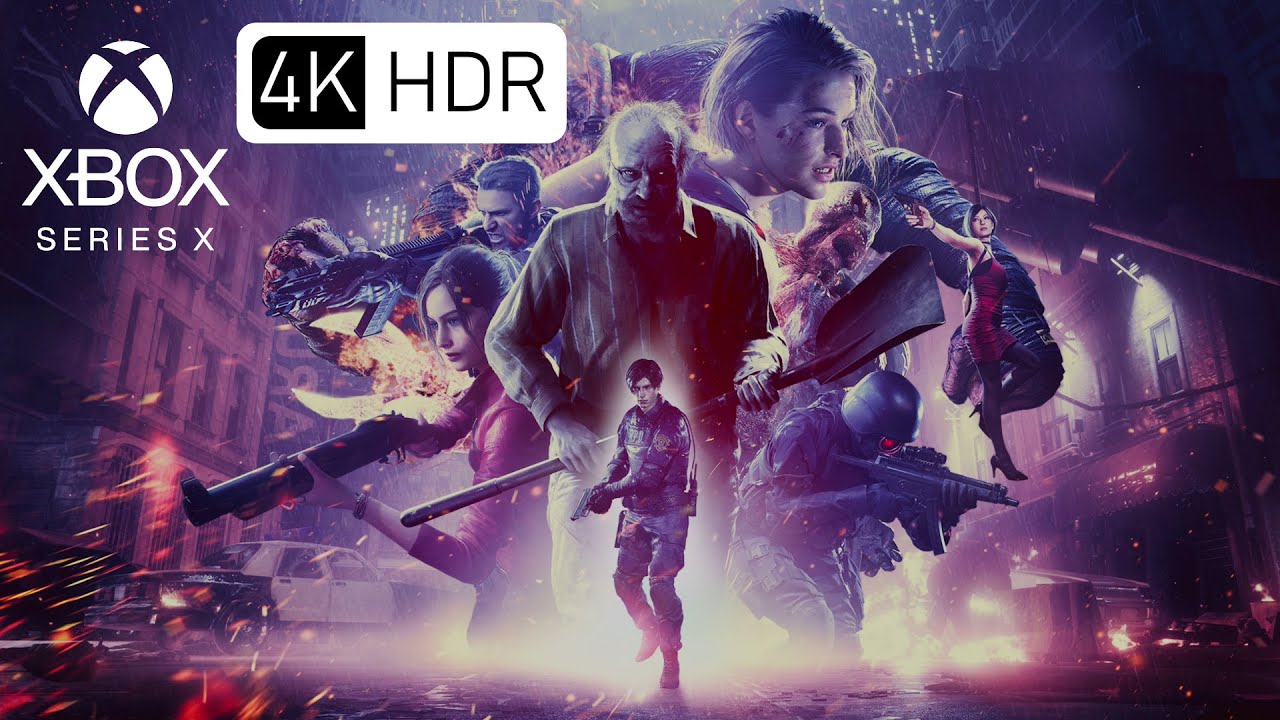Resident Evil Re:Verse Xbox Series X HDR 10-bit 4k 60fps - Open Beta ...
