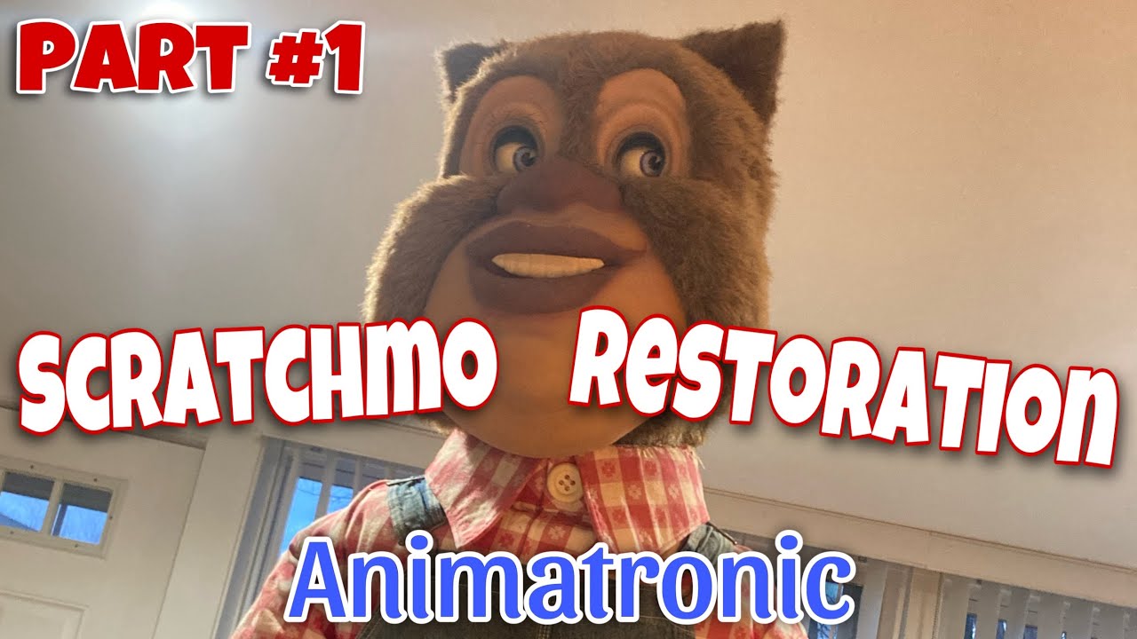 Scratchmo Animatronic Restoration! Part #1 | Mech Overview | Daniel and ...