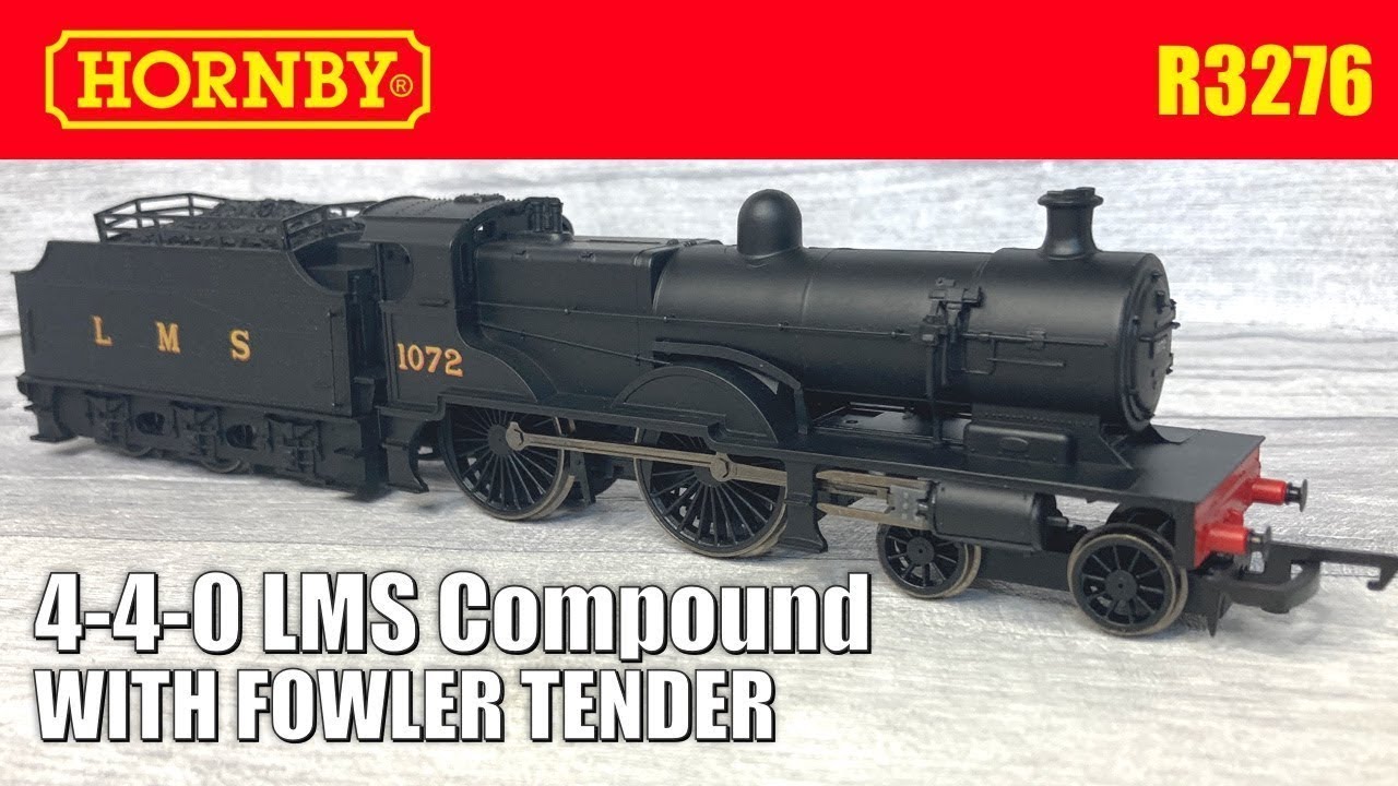 Hornby R3276 LMS Compound with Fowler Tender 4 4 0 Steam Locomotive ...
