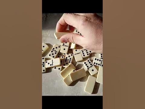 Домино из слоновой кости с золотыми вставками. Читерство - YouTube
