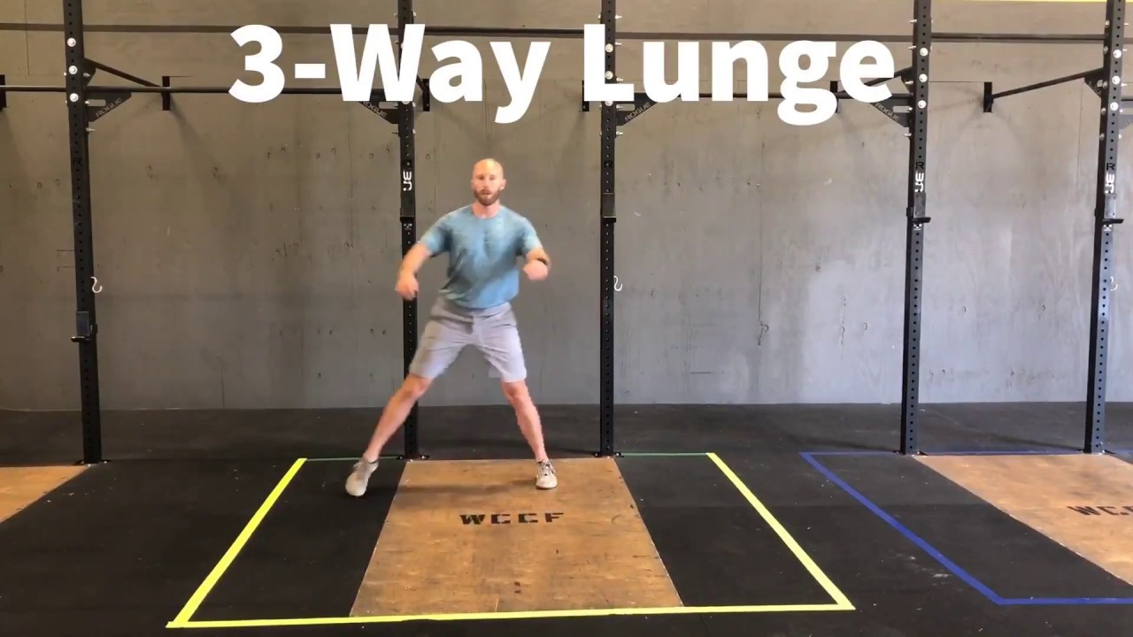 3-Way Lunge - YouTube