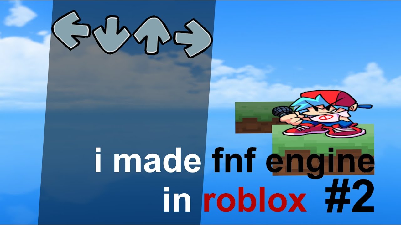 i made fnf engine in roblox 2 | long arrows - YouTube