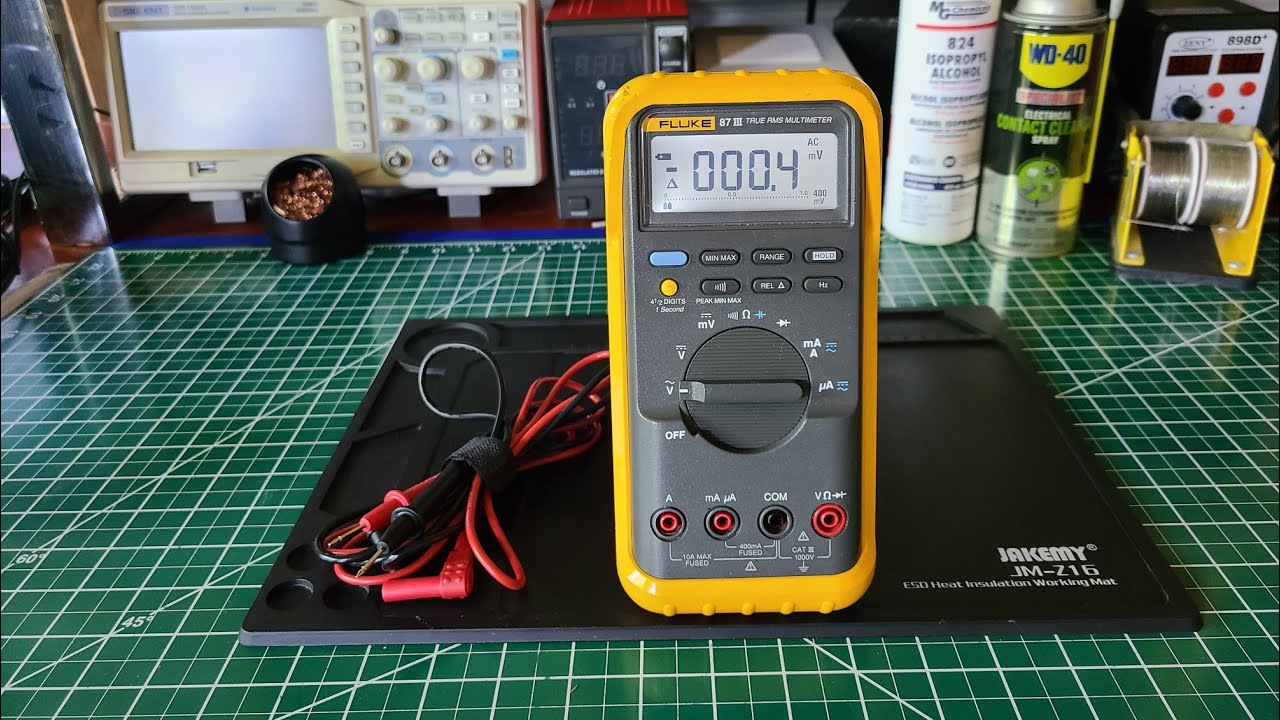  FLUKE 87 III True RMS Multimeter YouTube