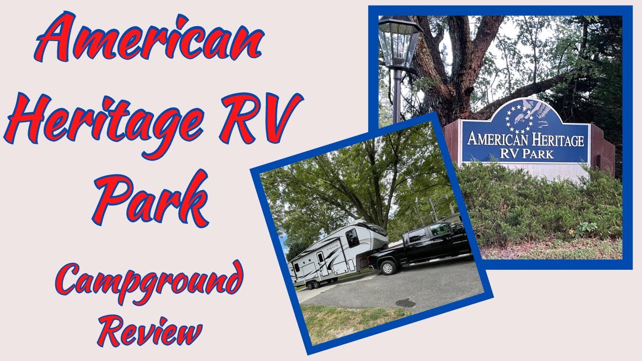 American Heritage RV Park | Williamsburg, VA Campground Review - YouTube