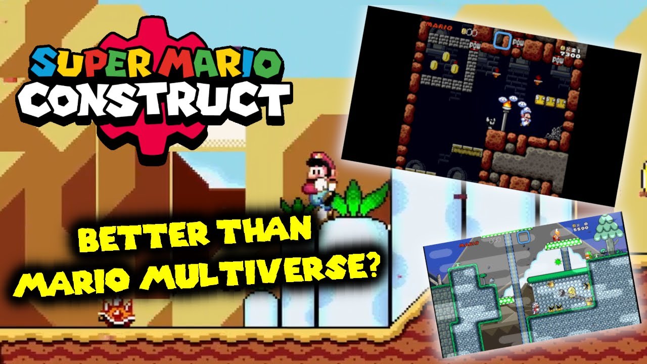 (#1) Super Mario Construct has SO MUCH CONTENT - YouTube