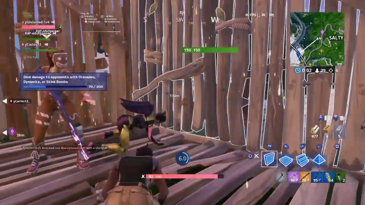 27 BOMB TRIO - Hydra - Fortnite - YouTube