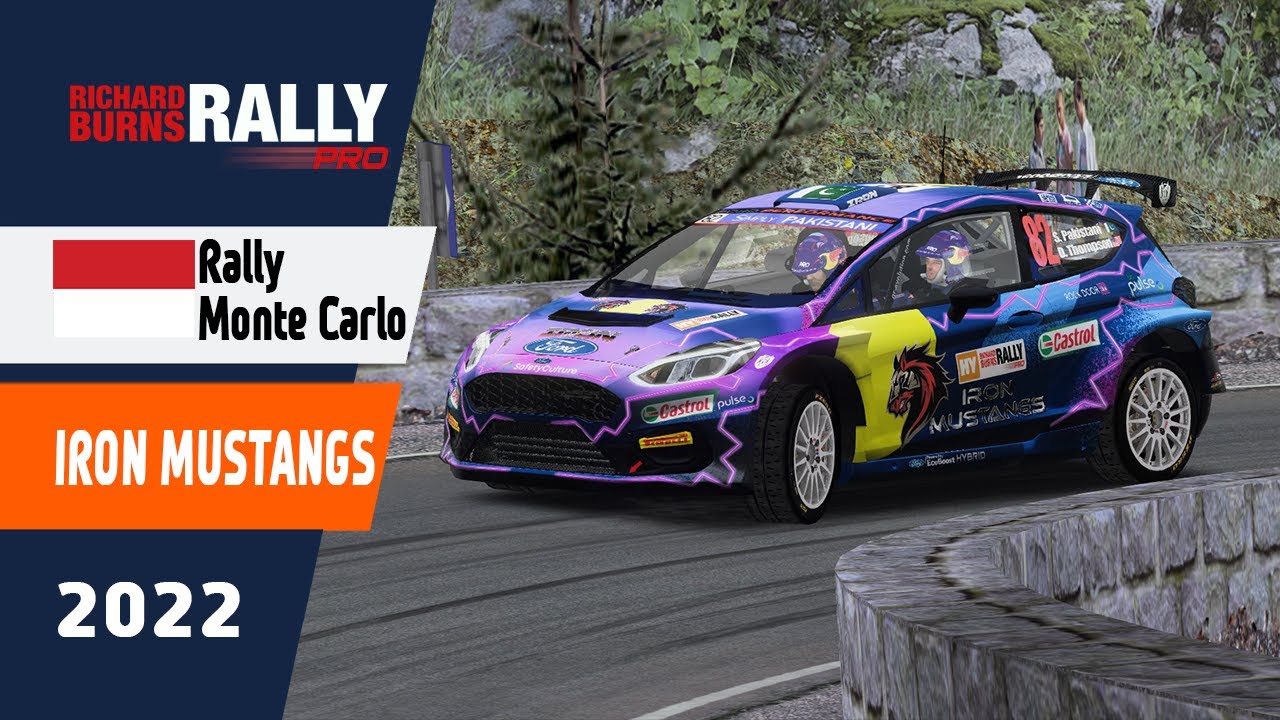 IRON MUSTANGS 2022 Livery | Fiesta R5 Mk II | Richard Burns Rally - YouTube