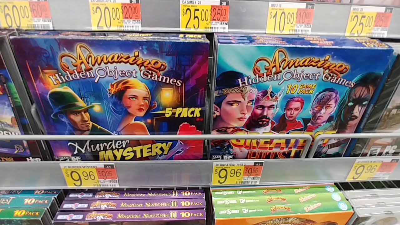 PC Video Games At Walmart - Jan. 2021 - YouTube