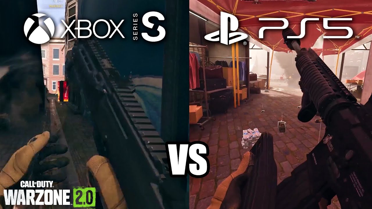 CALL OF DUTY WARZONE 2.0 | Xbox Series S vs PS5 | Comparación 2023 🎮 ...