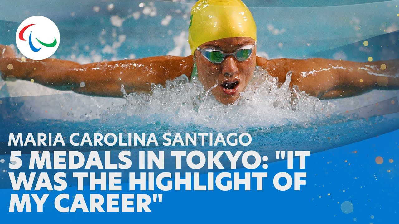Maria Carolina Santiago: 🇧🇷 Para Swimming Star Reveals Tokyo 2020 Was ...
