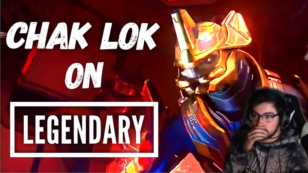 Halo Infinite Chak Lok Boss Fight On LEGENDARY REACTION! - YouTube