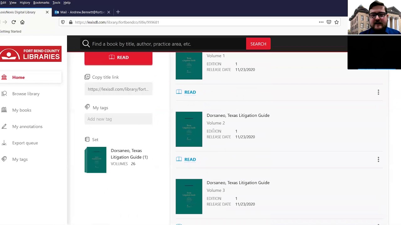 Law Library Express Class: Lexis Digital Library - YouTube