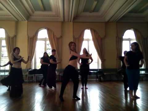 "tribal fusion" "gothic belly dance" class "darkstar Dance" - YouTube