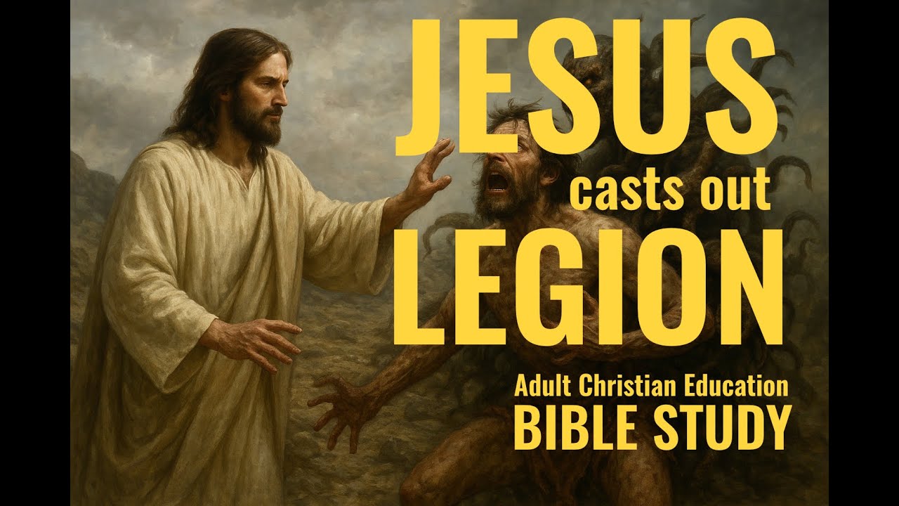 📖 Jesus Casts Out Legion | 5:1–20 | Power, Deliverance, and ...