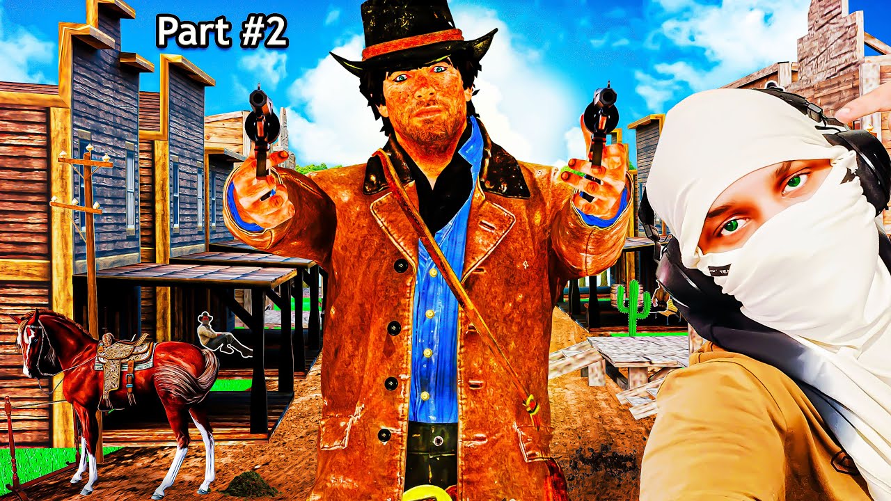 Arthur Morgan The Boss Of The New Town RDR2!! - YouTube